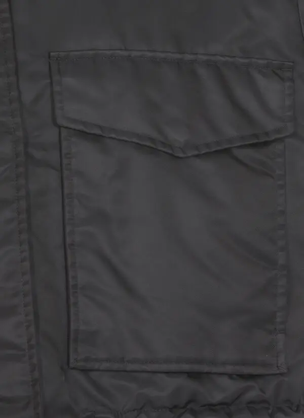 Max Mara Reversible Short Bomber Jacket - Black