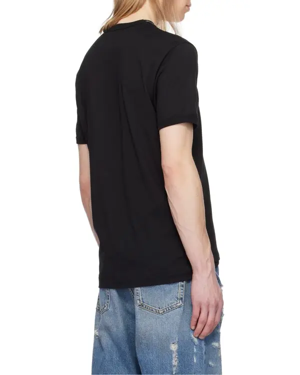 Dolce & Gabbana Dolce Gabbana Sicily Crown Embroidered T-shirt