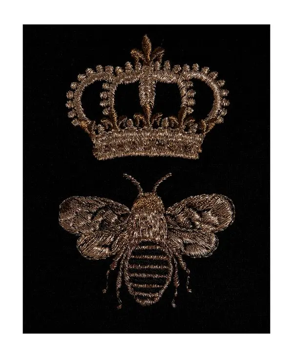 Dolce & Gabbana Dolce Gabbana Sicily Crown Embroidered T-shirt