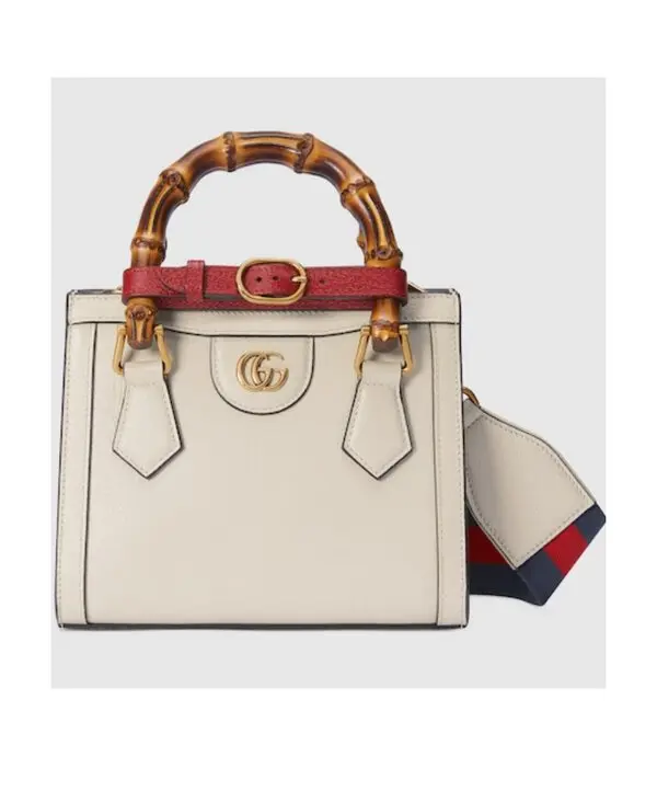 Gucci Diana Mini Tote Bag - Nude