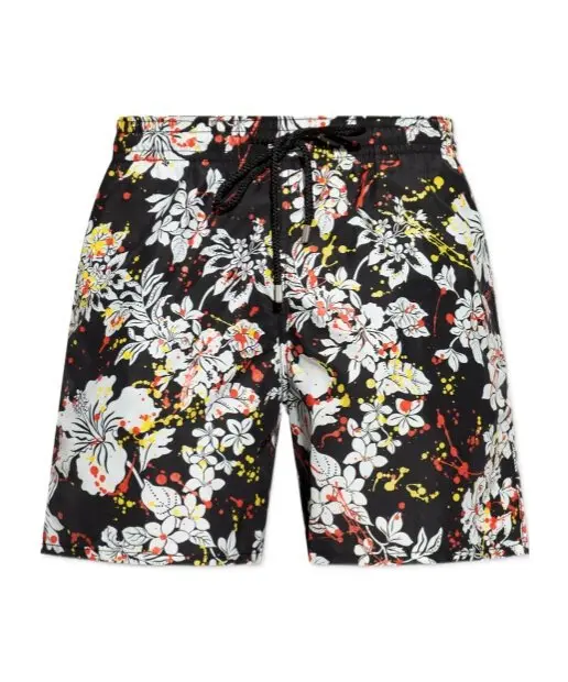 Palm Angels X Vilebrequin Graphic Print Swim Shorts - Multi-color