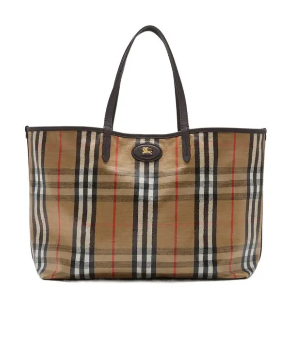 Burberry Medium Highlands Tote Bag - Sand-colored