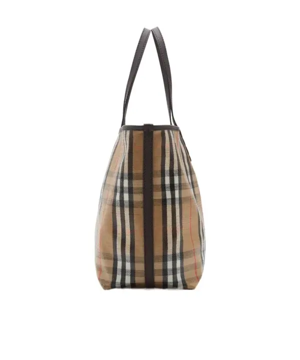 Burberry Medium Highlands Tote Bag - Sand-colored