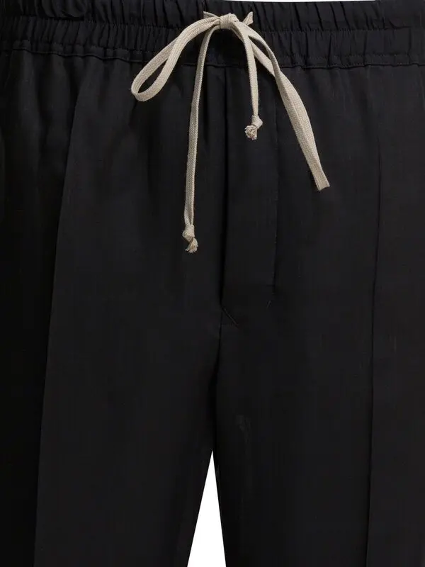 Rick Owens Drawstring Slim Trousers