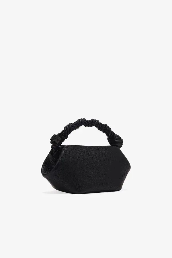 GANNI Butterfly Logo Bou Mini Bag - Black