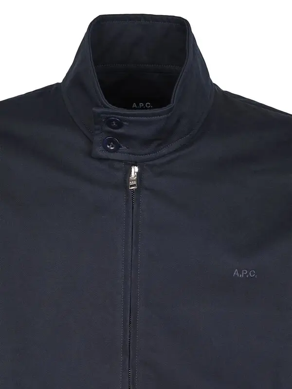 A.p.c. Stand Collar Zip-up Jacket