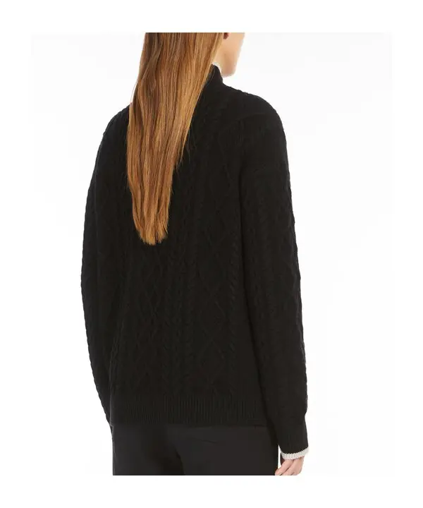 Max Mara High Neck Long-sleeved Jumper