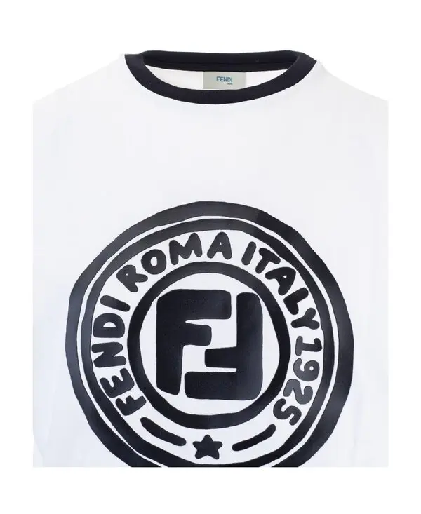 Fendi Logo Print T-shirt