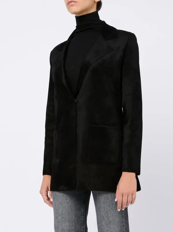 D.exterior Single-breasted Blazer