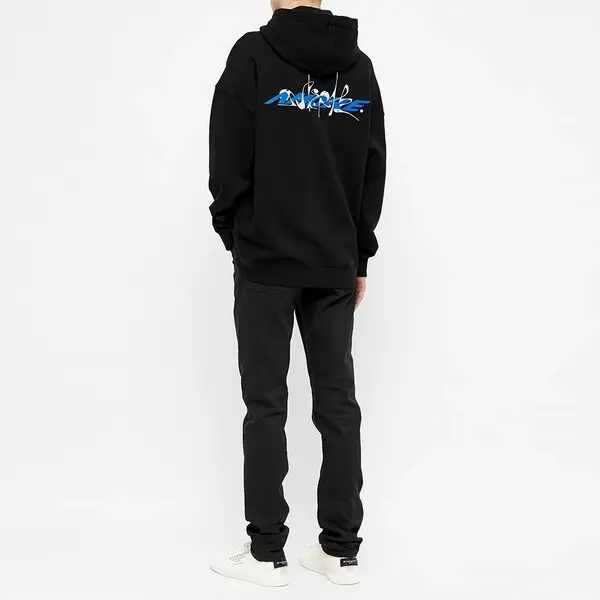 Givenchy Logo Print Cotton Hoodie