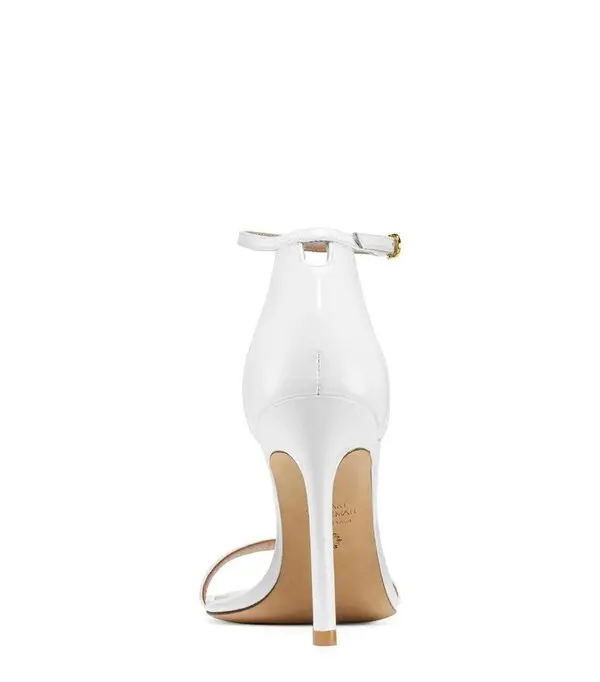 STUART WEITZMAN Nudistsong Sandals - White