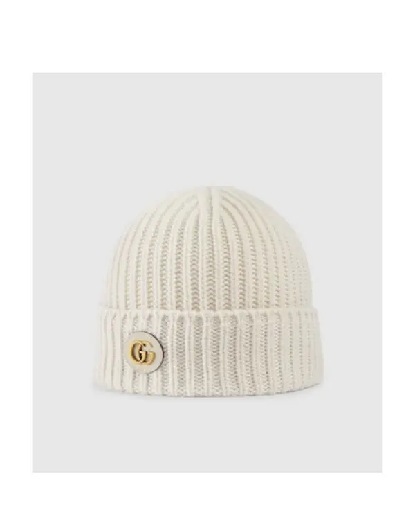 Gucci Double G Knitted Beanie