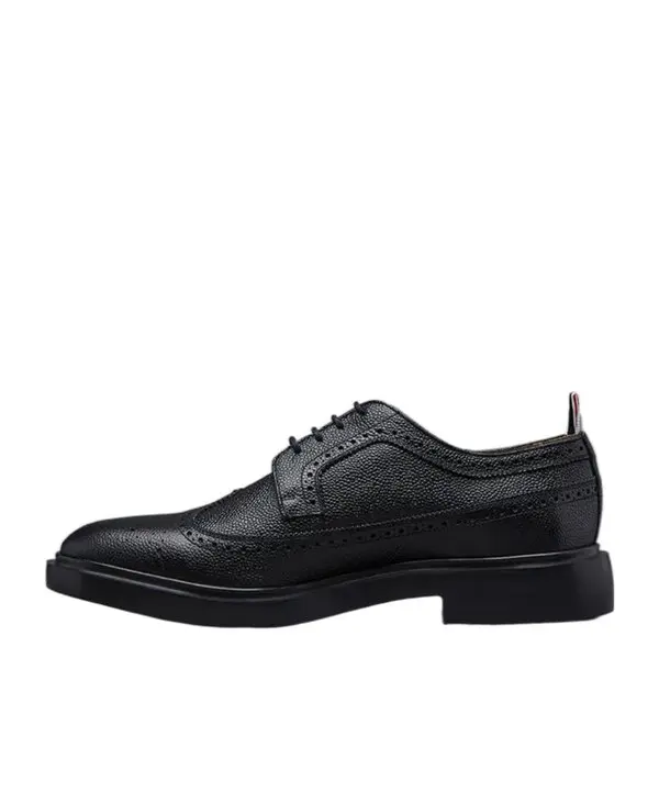 Thom Browne Longwing Almond-toe Derby Shoes