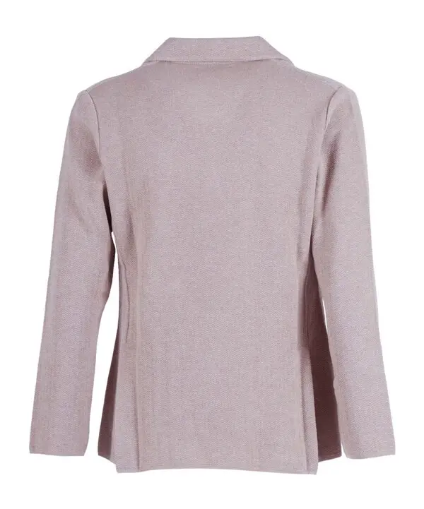 LARDINI Double-breasted Long-sleeved Blazer - Gray