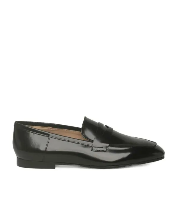 FABIO RUSCONI Logo Round-head Loafers