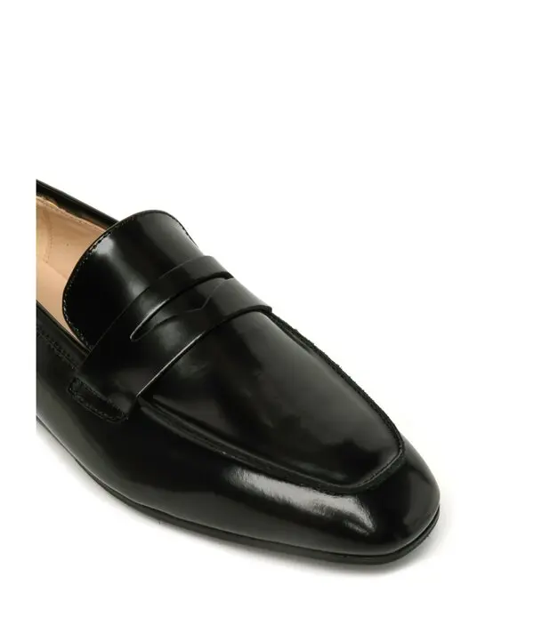 FABIO RUSCONI Logo Round-head Loafers