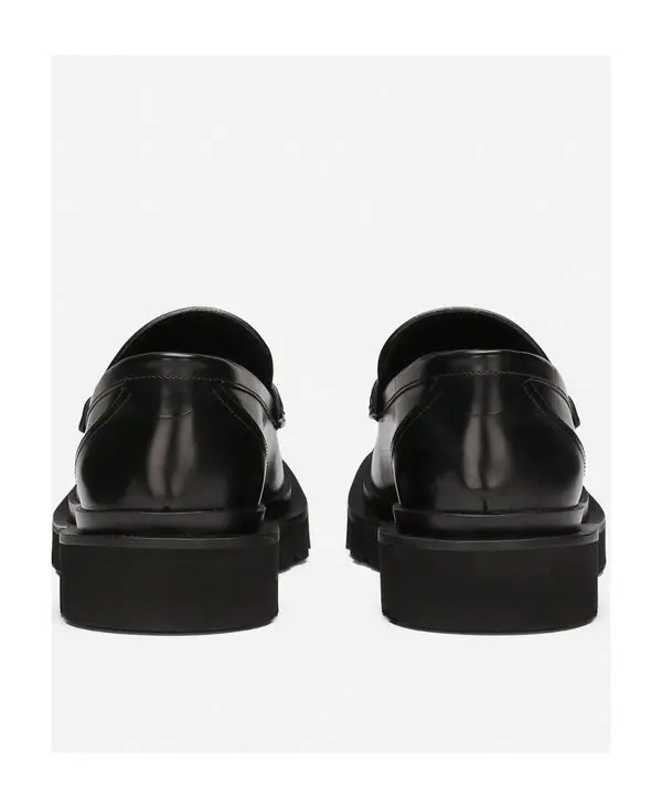 Dolce & Gabbana Square Toe Loafers