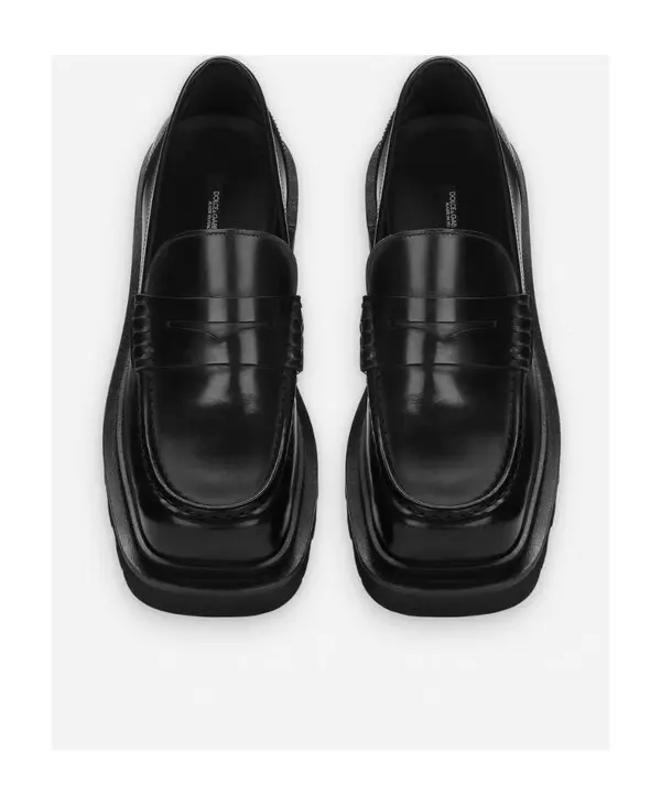 Dolce & Gabbana Square Toe Loafers