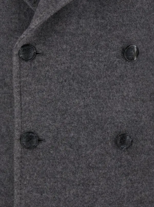 Tagliatore Double-breasted Tailored Coat - Black