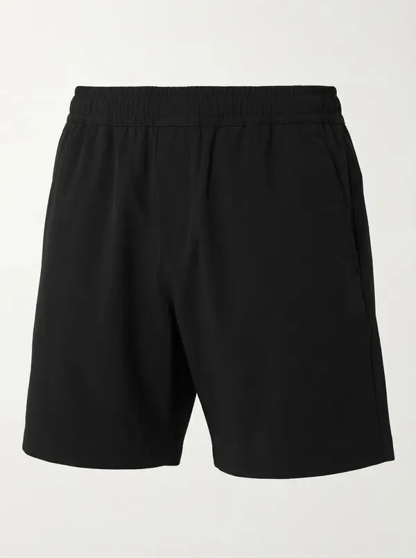 Gucci Logo-appliqué Wool Shorts