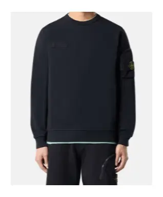 Stone Island Compass Patch Crewneck Sweatshirt