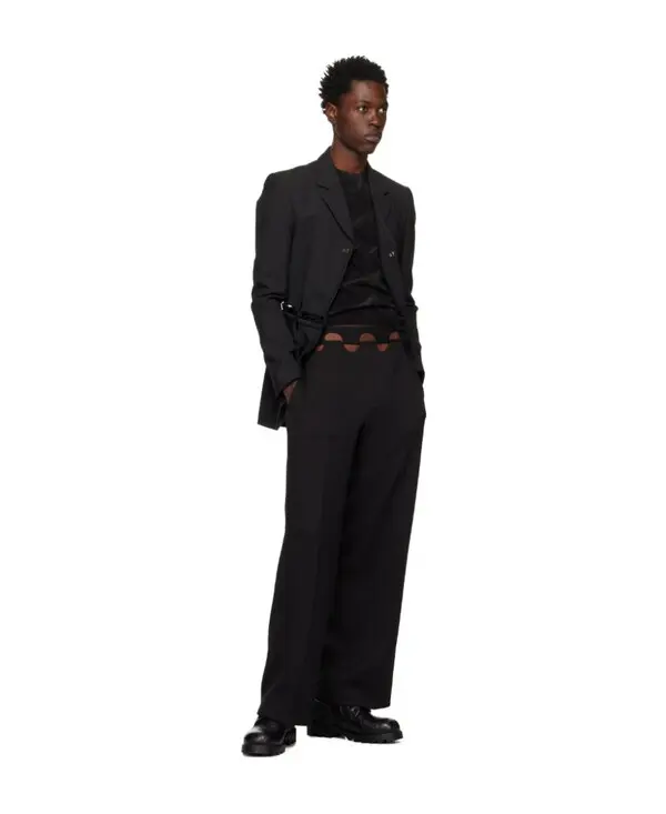 DION LEE Hinge-seam Cutout Trousers