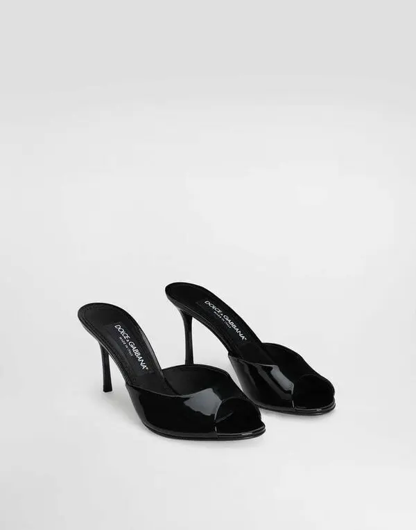 Dolce & Gabbana Keira Slip-on Mules - Black