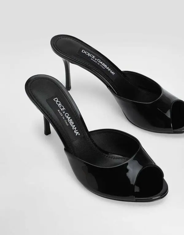 Dolce & Gabbana Keira Slip-on Mules - Black