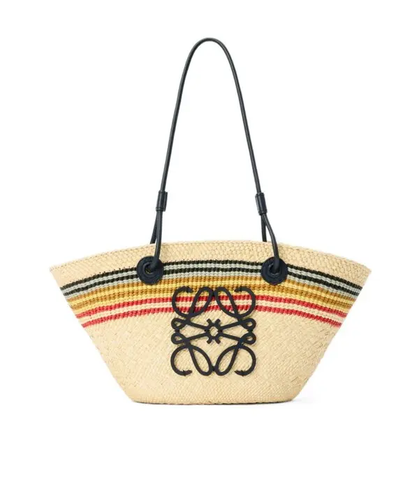 Loewe Small Anagram Basket Bag - Nude