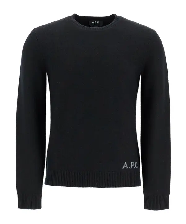 A.p.c. Edward Crewneck Jumper - Black