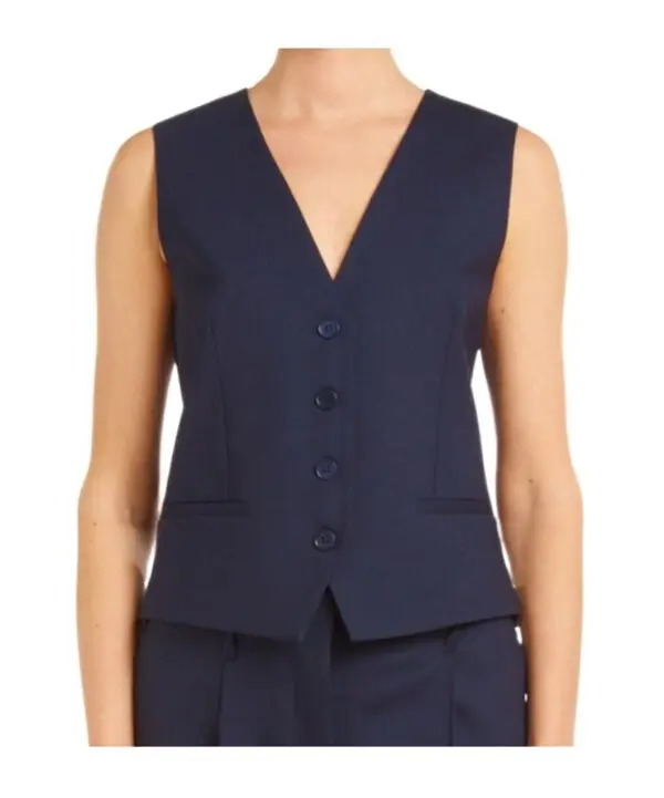 P.a.r.o.s.h Sleeveless V-neck Vest - Black