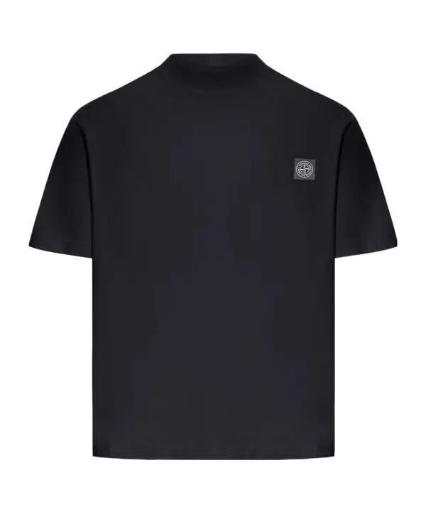 Stone Island Logo Patch Short-sleeved T-shirt