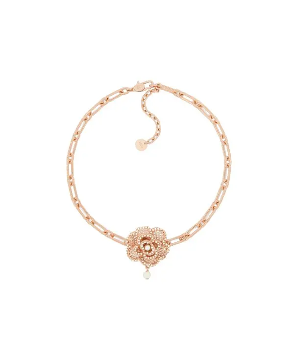 Dior Lumière De Rose Necklace - Yellow