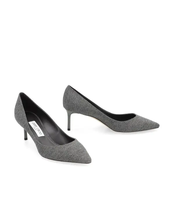 JIMMY CHOO Romy 60 Pumps - Gray