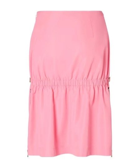 Fendi Side-zip Midi Pencil Skirt - Pink
