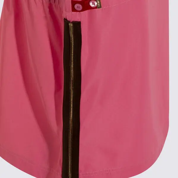 Fendi Side-zip Midi Pencil Skirt - Pink