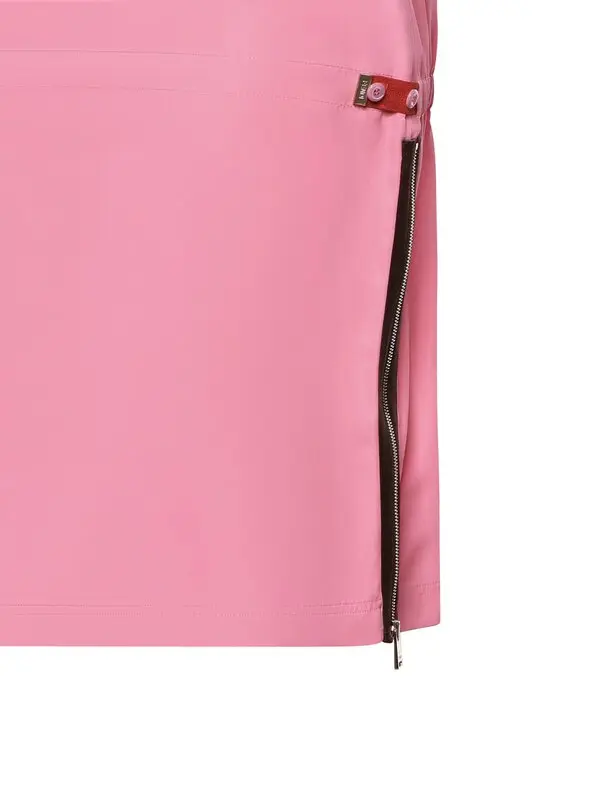 Fendi Side-zip Midi Pencil Skirt - Pink