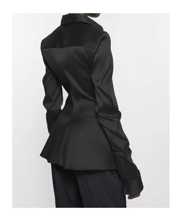 Acne Studios Asymmetrical Button-down Shirt