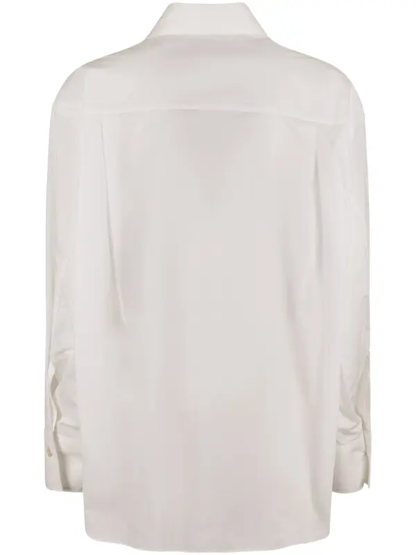 FORTE_FORTE Long Sleeve Shirt - White