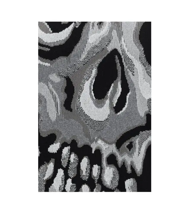 Alexander McQueen Skull Intarsia-knit Crewneck Jumper