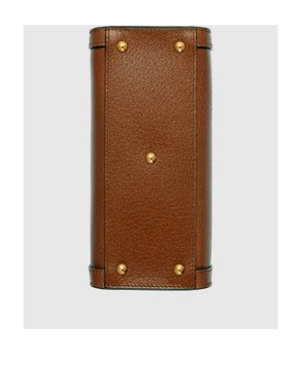 Gucci Mini Diana Top Handle Bag With Bamboo Handle - Brown