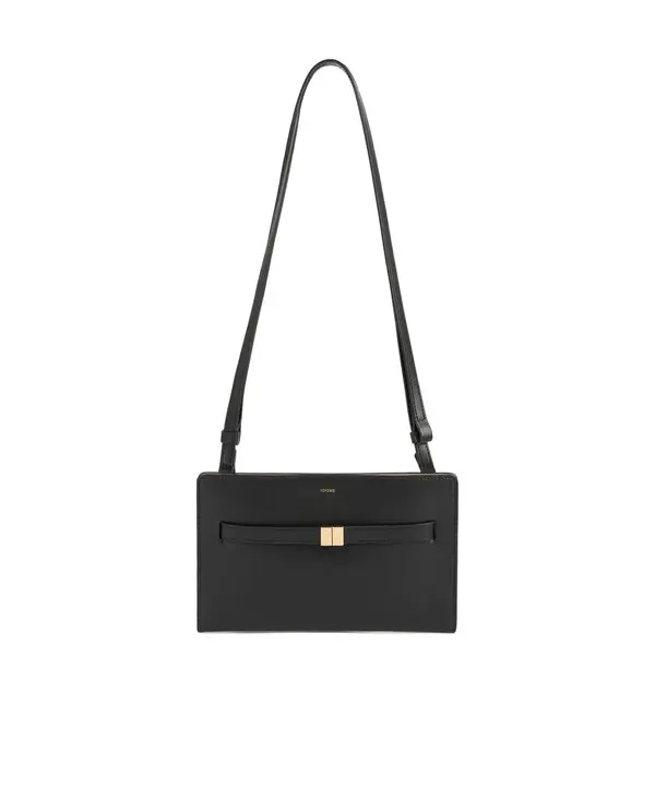 TOTEME Belted Crossbody Bag - Black