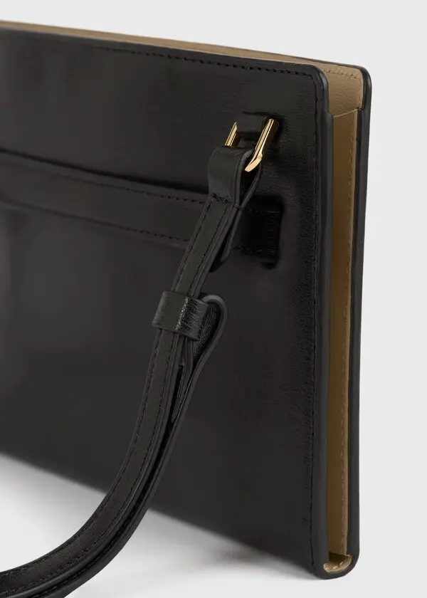 TOTEME Belted Crossbody Bag - Black