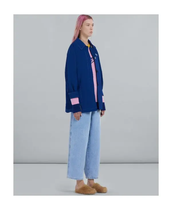 Marni Logo Embroidered Crewneck Jumper