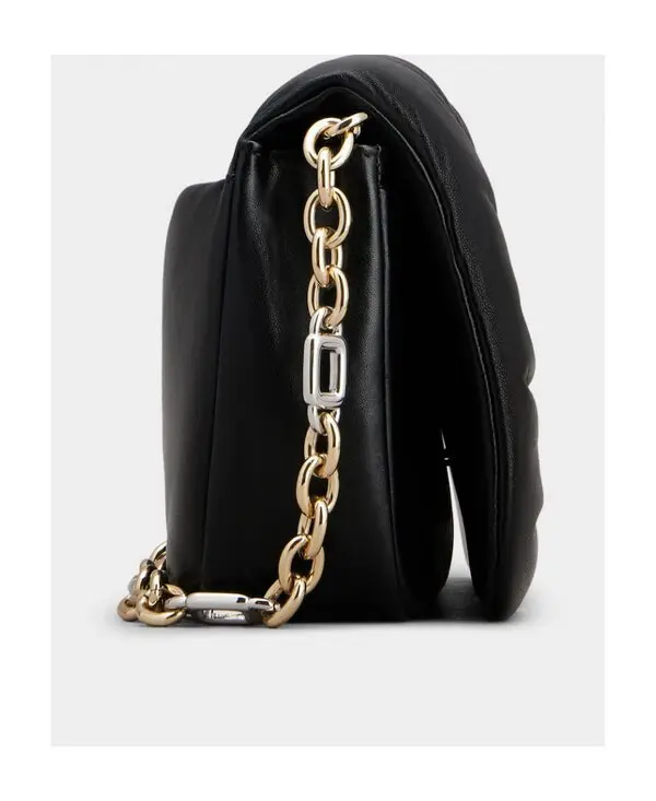 ROGER VIVIER Viv' Choc Shoulder Bag - Black