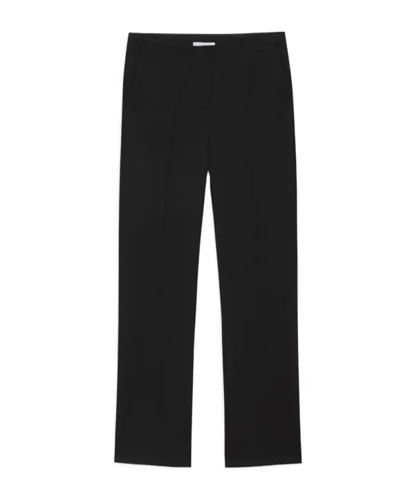 ANINE BING Straight-leg Trousers - Black