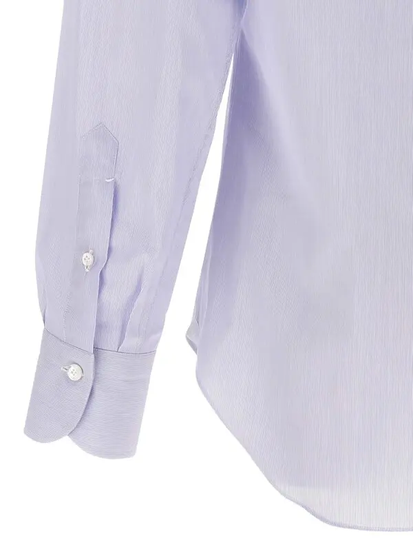FINAMORE 1925 Striped Button-up Shirt