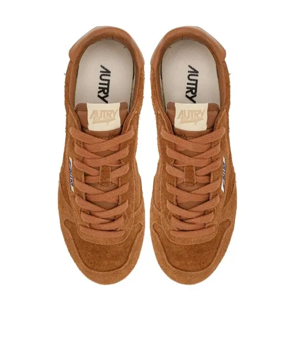 AUTRY Windspin Lace-up Sneakers - Brown