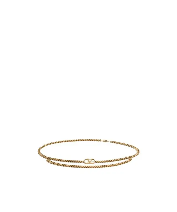 Valentino Garavani Vlogo Signature Chain Belt - Gookin