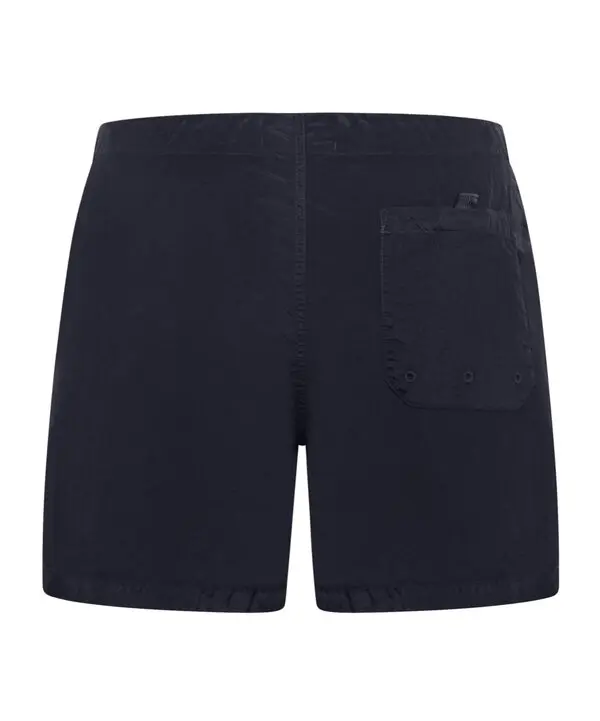 Stone Island Compass Patch Drawstring Swim Shorts